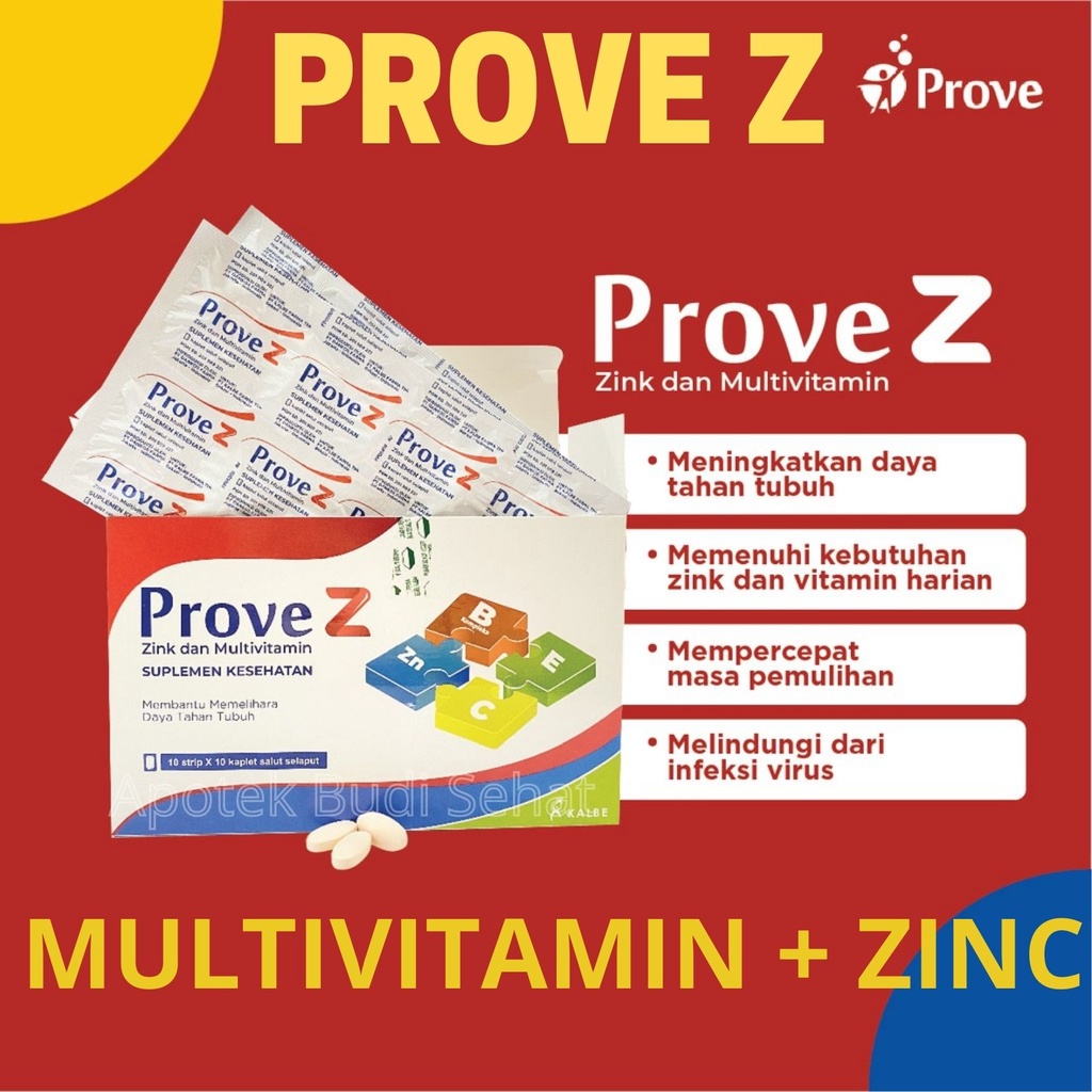 Jual Prove Z Multivitamin Zinc Vit C + Zinc Vitamin C 500mg Vitamin E ... Jual Prove Z Multivitamin Zinc Vit C + Zinc Vitamin C 500mg Vitamin E ...
