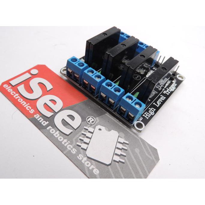 Jual 5V 4 Channel Ssr Solid State Relay Dc 4Ch 2A 240V Ac Omron G3Mb ...