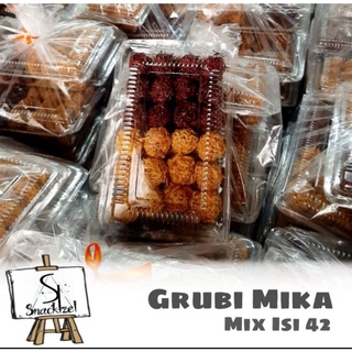 Jual Grubi kremes bola ubi kremes isi 42pc/mika jajanan jadul | Shopee ...