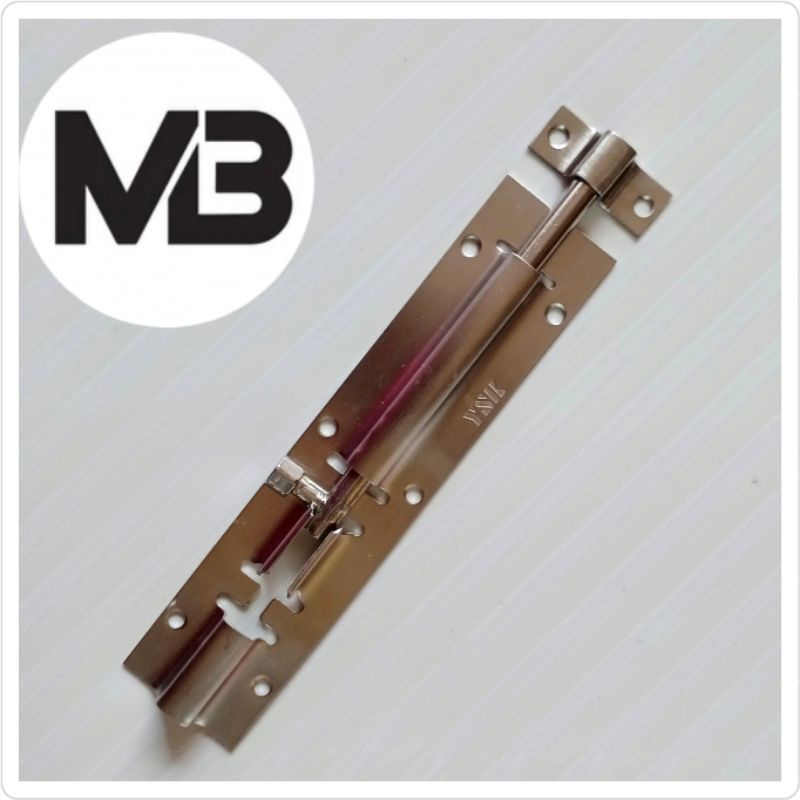 Jual Grendel Slot Selot Pintu Jendela 6" Inch Stainless | Shopee Indonesia