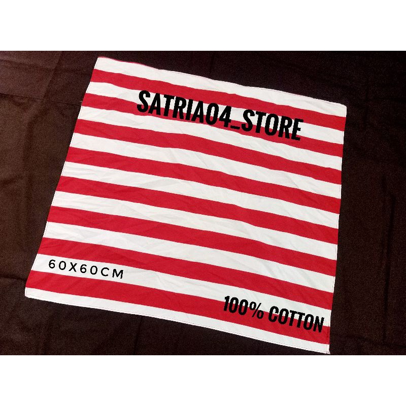 Jual SLAYER MERAH PUTIH/BANDANA SYAL BANDO SCRAFT MODEL KEKINIAN UKURAN ...