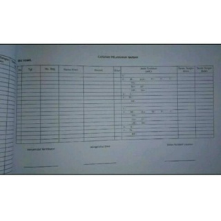 Jual BUKU PERPANJANGAN STR TERMURAH , BUKU LOGBOOK / BUKU CATATAN ...