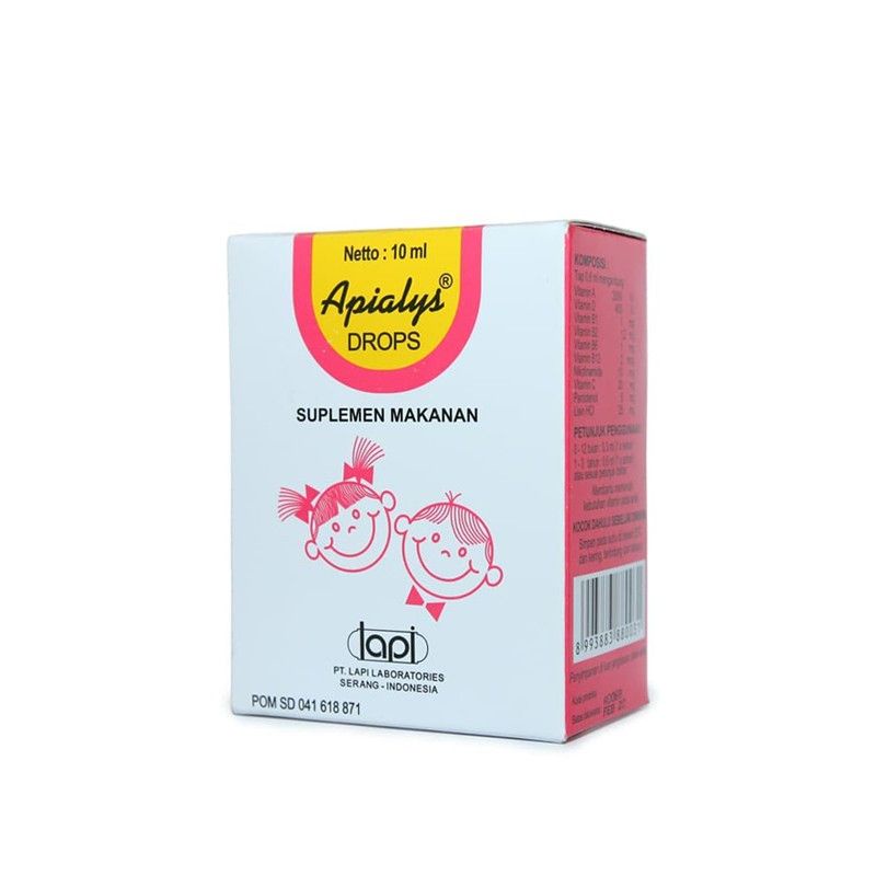 Jual Apialys Drops / Apialis Drop / Multi Vitamin Tetes / Vitamin untuk ...