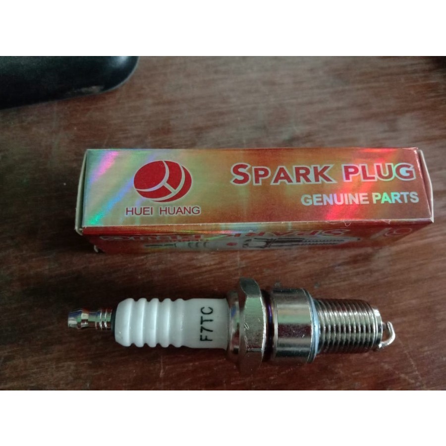 Jual Spark Plug / Busi Kaki Panjang F7TC utk mesin Engine & Genset | Shopee Indonesia