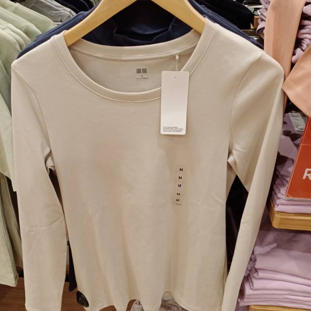 Jual Uniqlo kaos lengan panjang | Shopee Indonesia