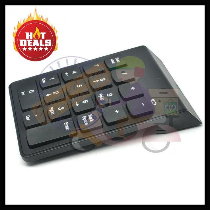 Jual Jn Keypad Numeric Wireless 2.4Ghz 10M Num Lock Pad Keyboard Angka ...