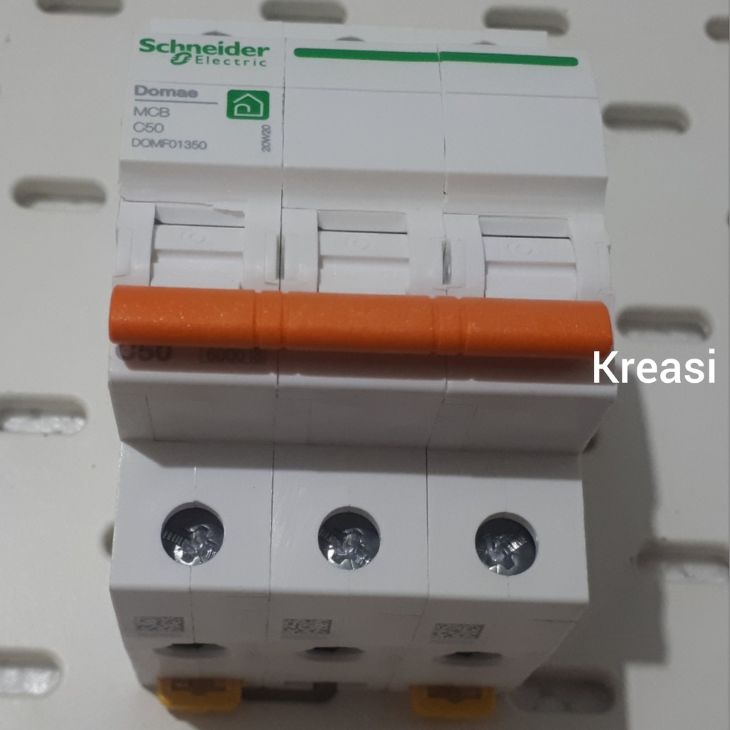 Jual MCB 3 PHASE C50 50 AMPERE DOMAE DOMF01350 SCHNEIDER MERLIN GERIN | Shopee Indonesia