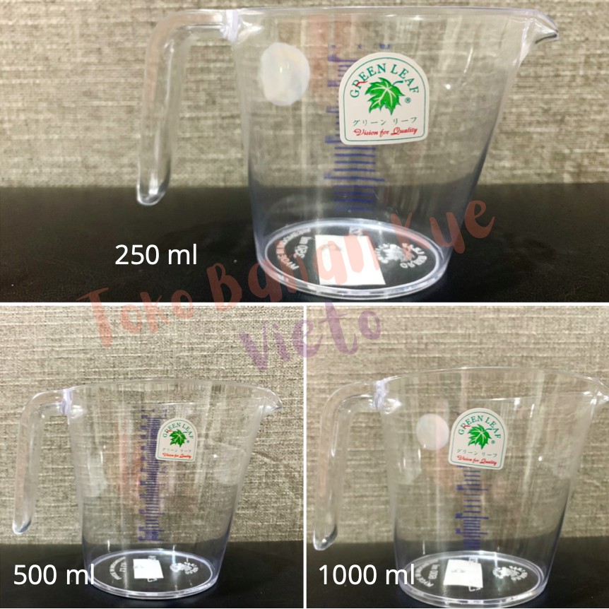 Jual Gelas Takar GREEN LEAF Measuring Cup/Cangkir Ukur 1822/1823/1824 ...