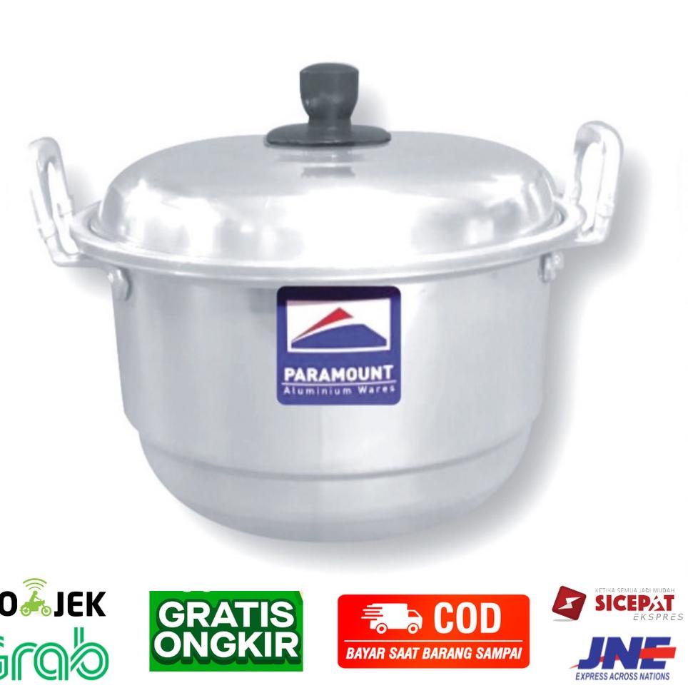 Jual Panci Kukus Kukusan 30 33 36 Cm Dandang Langseng Alumunium Besar ...