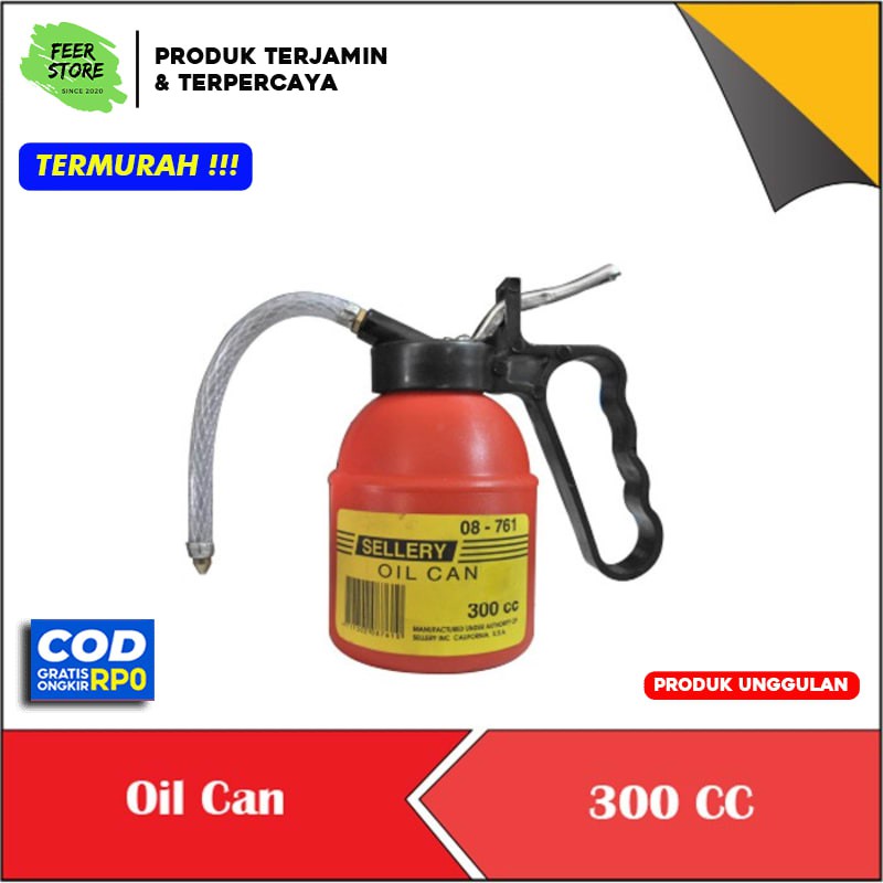 Jual Oil Pot Oil Can OLI CAN Kaleng botol semprot 300cc | Shopee Indonesia
