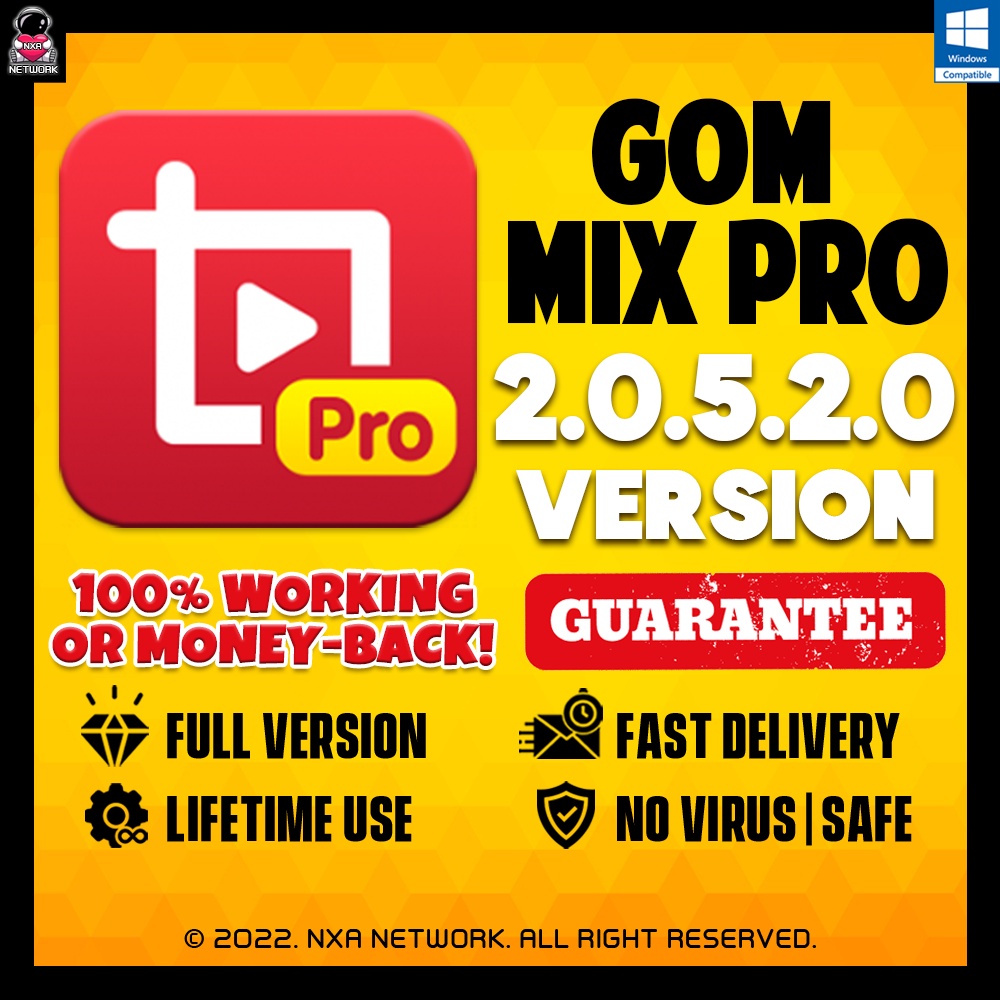 Jual GOM Mix Pro 2.0.5.2.0 + GUIDE | AUG 2022 | Full Ver. | Lifetime | Premium | No Virus ...