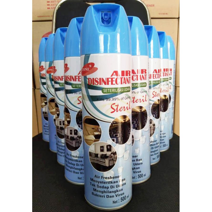 Jual Air Disinfectant Desinfektan Desinfectant Spray Semprot Zone 500ml ...
