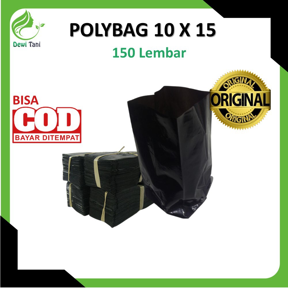 Jual Polybag / Polibek Plastik 10x15 (isi 145 lembar) | Shopee Indonesia