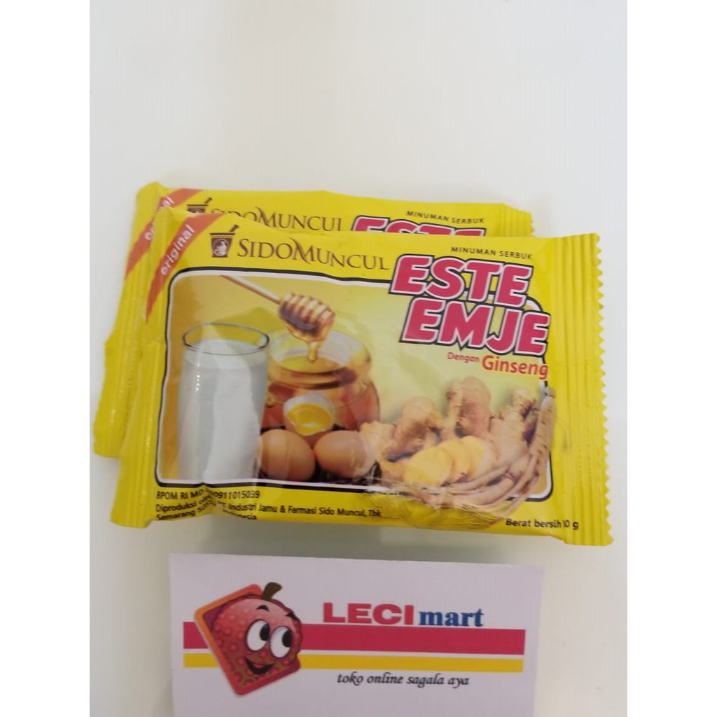 Jual ESTE EMJE ISI 5/ ESTEMJE / STMJ / SUSU TELOR MADU JAHE INSTANT ...