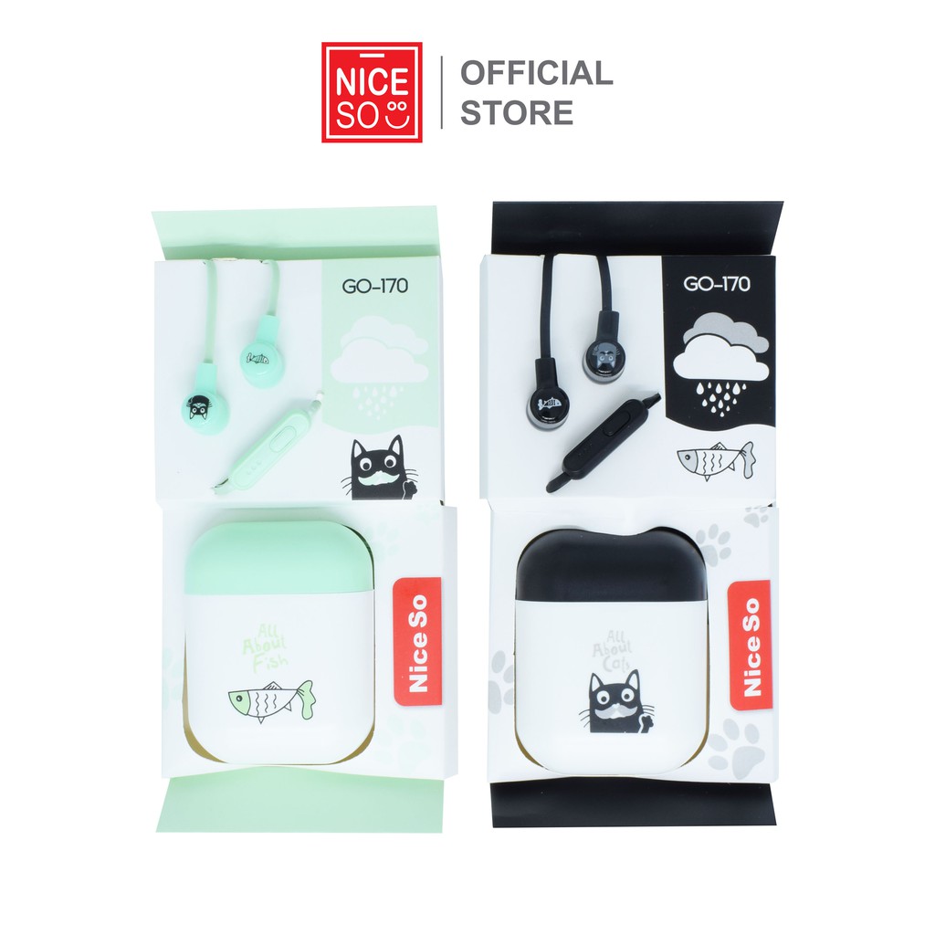 Jual NICESO Official Handsfree GO-170 Indonesia|Shopee Indonesia