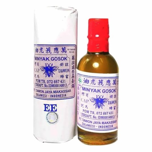 Jual Minyak Tawon Asli Minyak Gosok Cap Tawon Original EE 60 ML ...