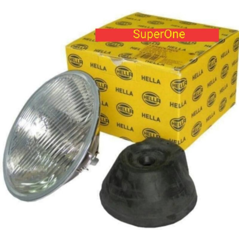 Jual HEADLAMP HELLA 7 INCH BULAT ORIGINAL | Shopee Indonesia