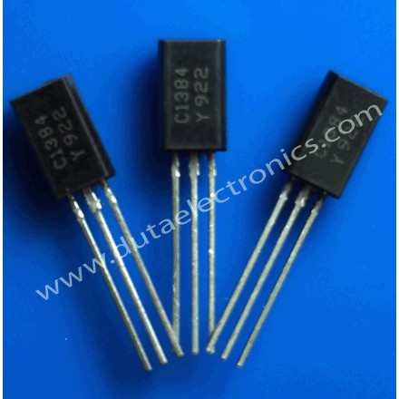 Jual Transistor C1384 NPN Transistor untuk Aplikasi Audio 1W 60V 60V 1A ...