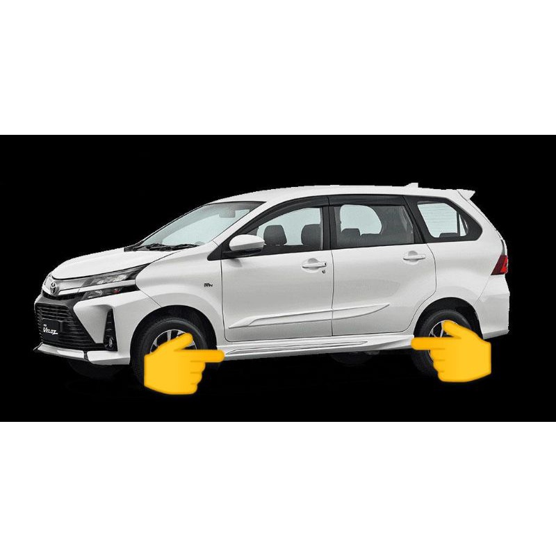 Jual Side skirt Bodykit samping Cover trisplang avanza veloz 2019/2021 ...