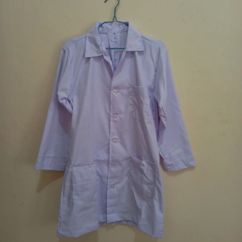 Jual Jas Lab Lengan Panjang Size S Dokter | Farmasi | Perawat ...