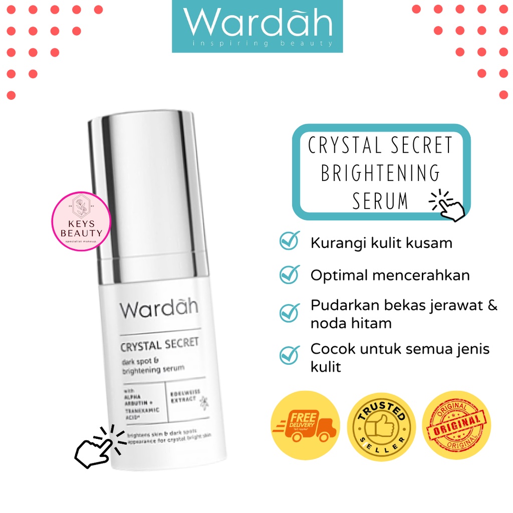 Jual Wardah Crystal Secret Dark Spot & Brightening Serum 20 ml (Serum ...