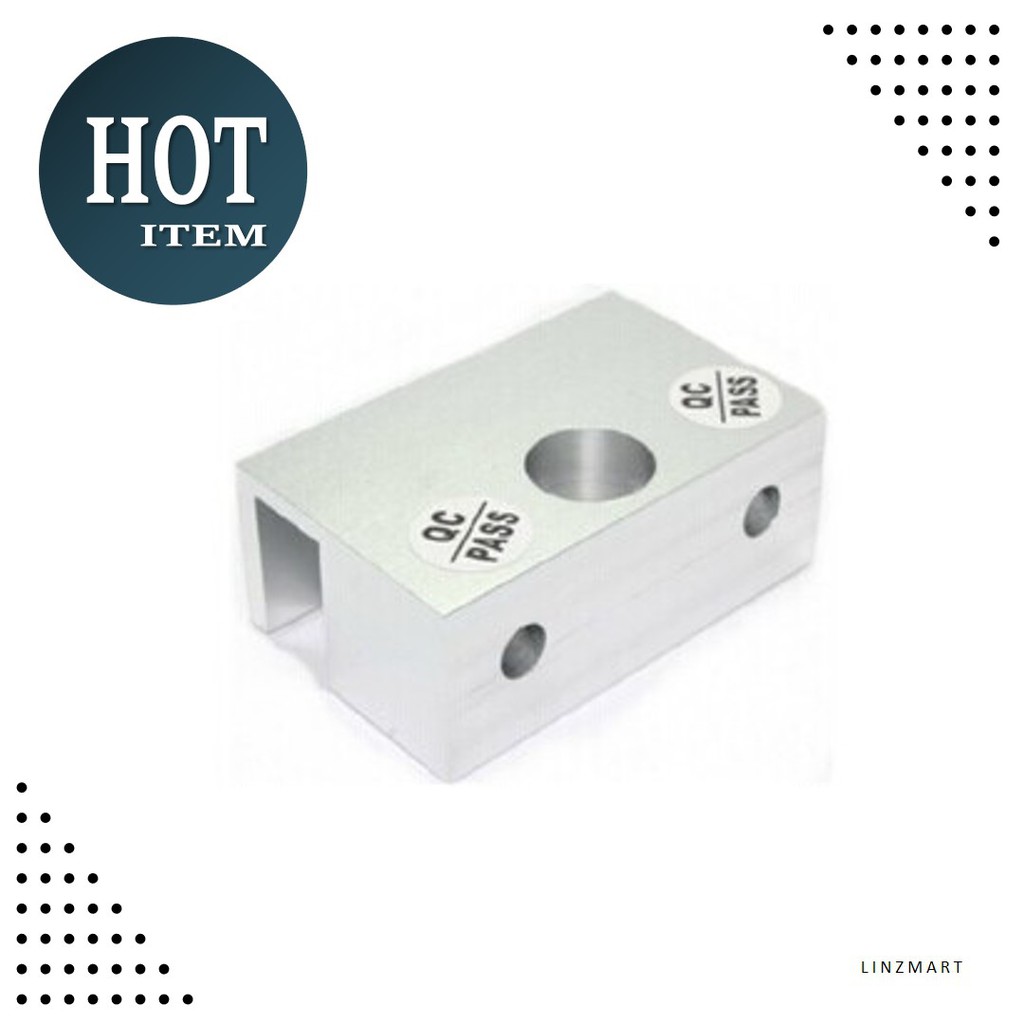 Jual Bracket Drop Bolt Frameless Glass Door / Bracket drop bolt pintu ...