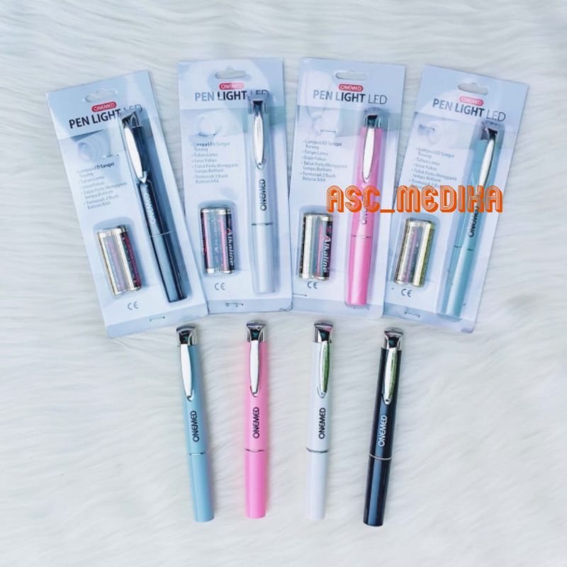 Jual Penlight LED Sinar Putih Onemed / LED Penlight Onemed / Onemed ...