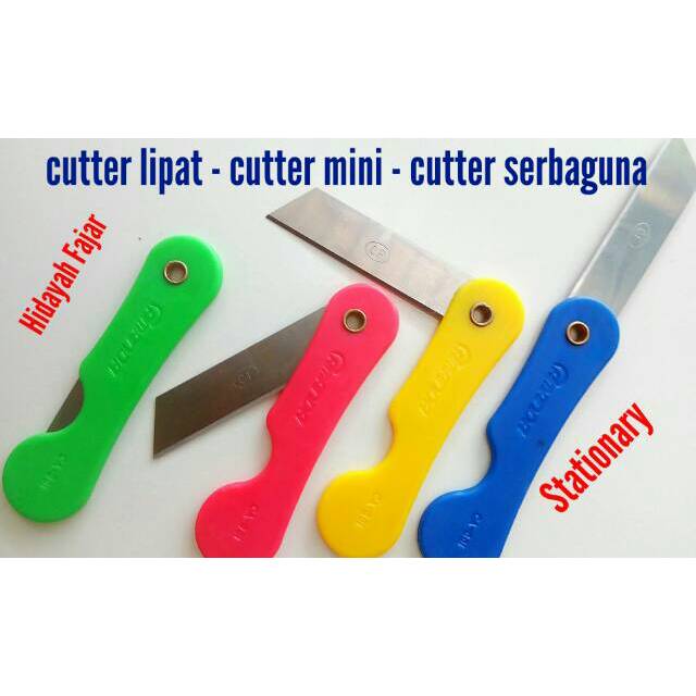 Jual Cutter - cutter lipat - cutter kecil | Shopee Indonesia