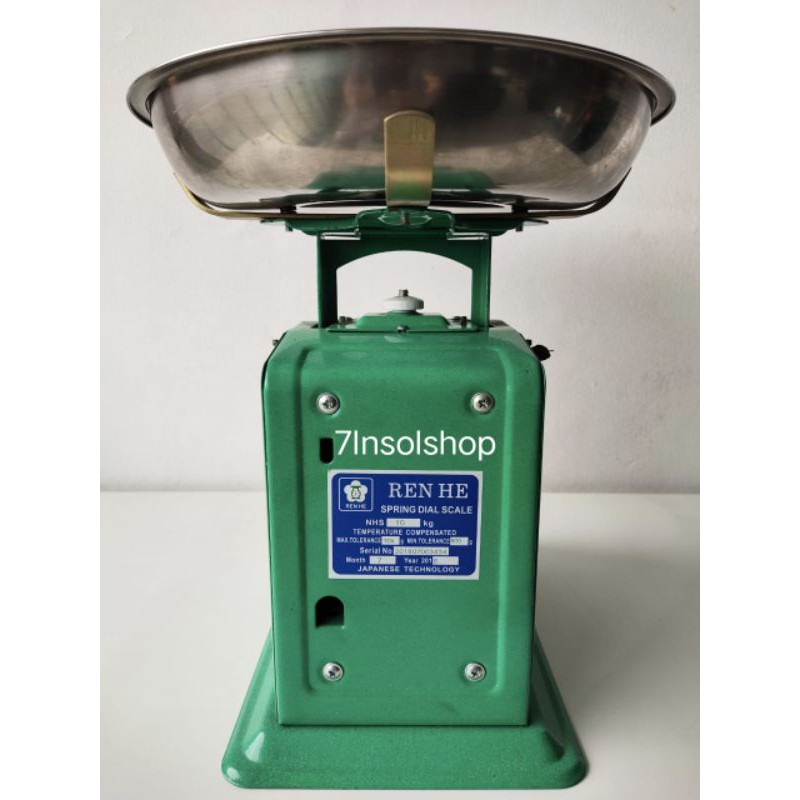 Jual Timbangan duduk jarum manual kualitas vietnam Renhe 10kg | Shopee Indonesia