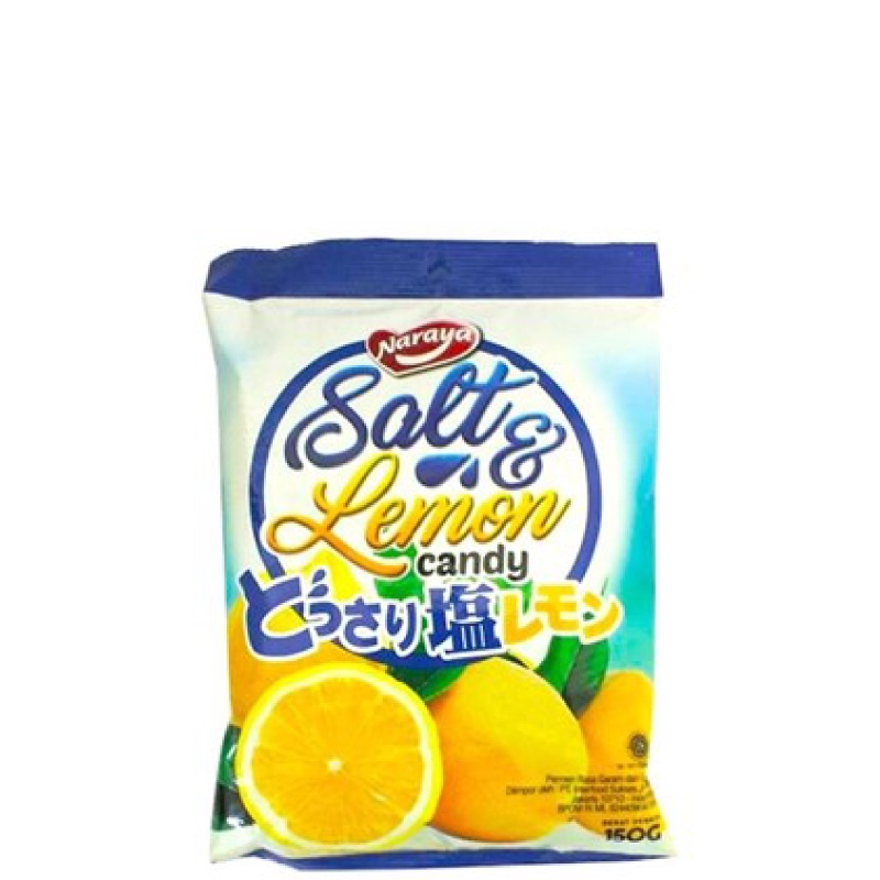 Jual Naraya Permen Salt Lemon 150 gr | Shopee Indonesia