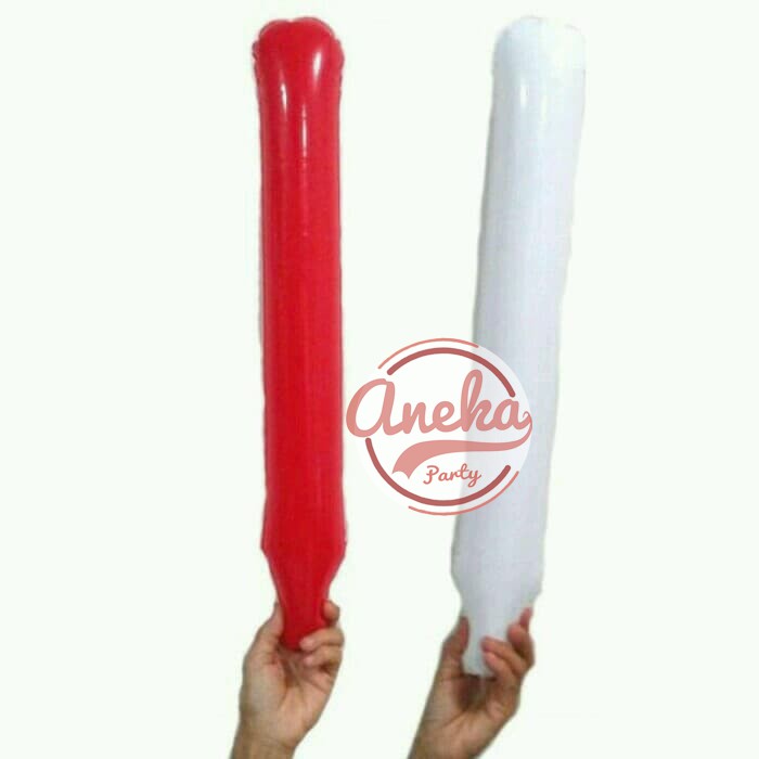 Balon Tepuk merah putih / Balon sporter lomba karnapal agustus HUT RI ...