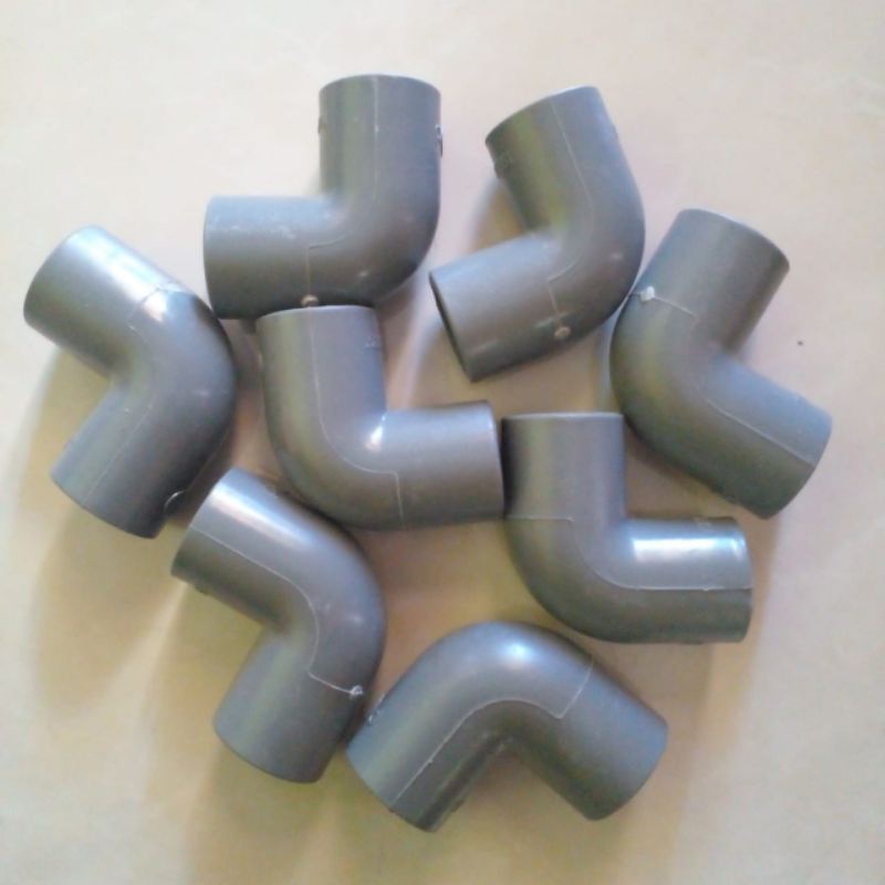 Jual Keni/Knee Pipa PVC Listrik / Elbow 1/2" , 3/4" | Shopee Indonesia