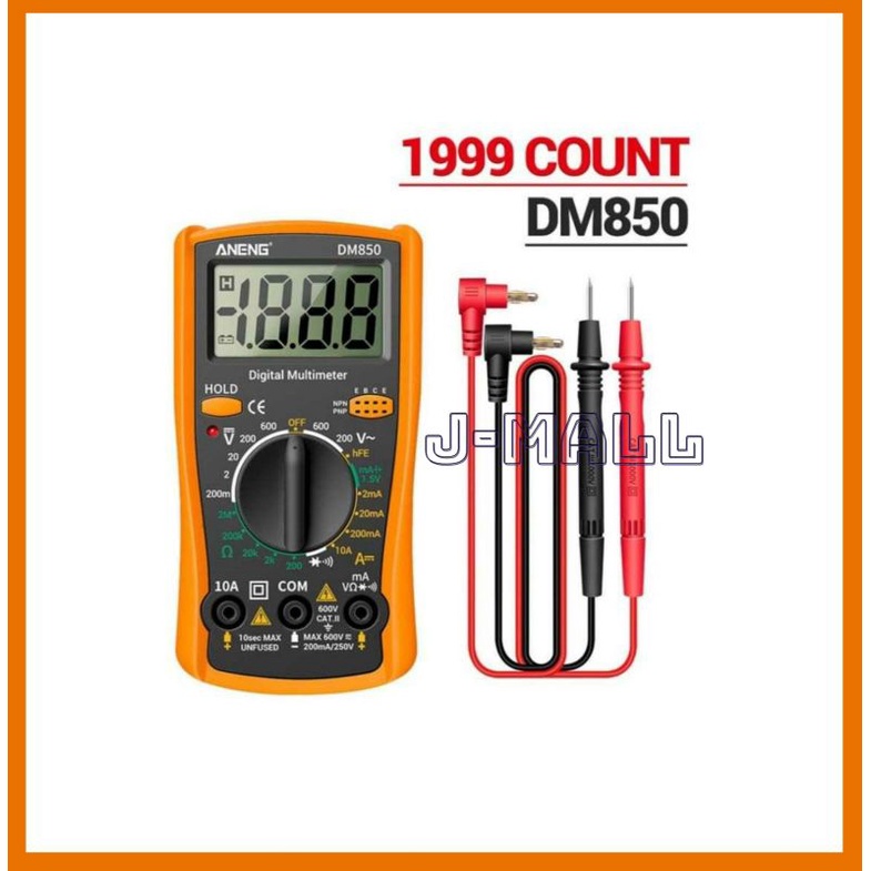 Jual Alat Ukur Kelistrikan Multimeter Multitester Avometer Digital DM ...