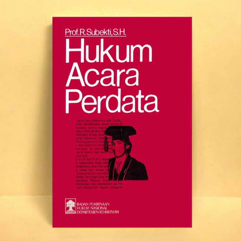 Jual Hukum Acara Perdata - R. Subekti | Shopee Indonesia Jual Hukum Acara Perdata - R. Subekti | Shopee Indonesia