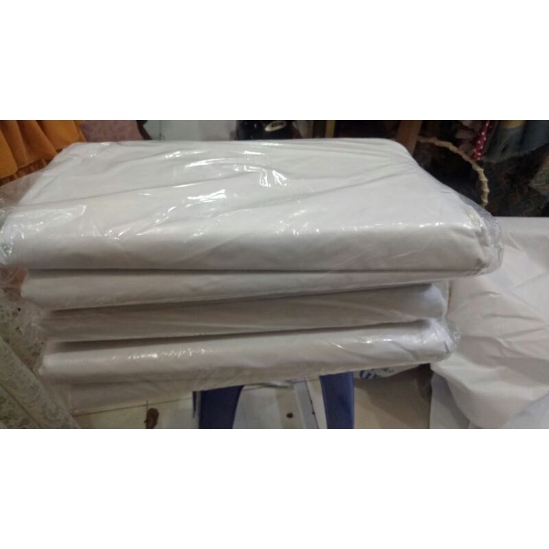 Jual Kain Kafan 3 meter- kain jenazah-Kain putih polos-kain putih ...