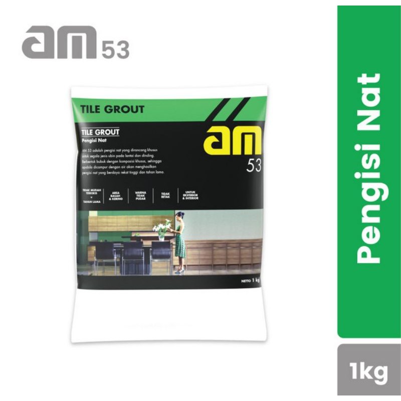 AM 53 Pengisi Nat Keramik dan Granite 1kg | Shopee Indonesia