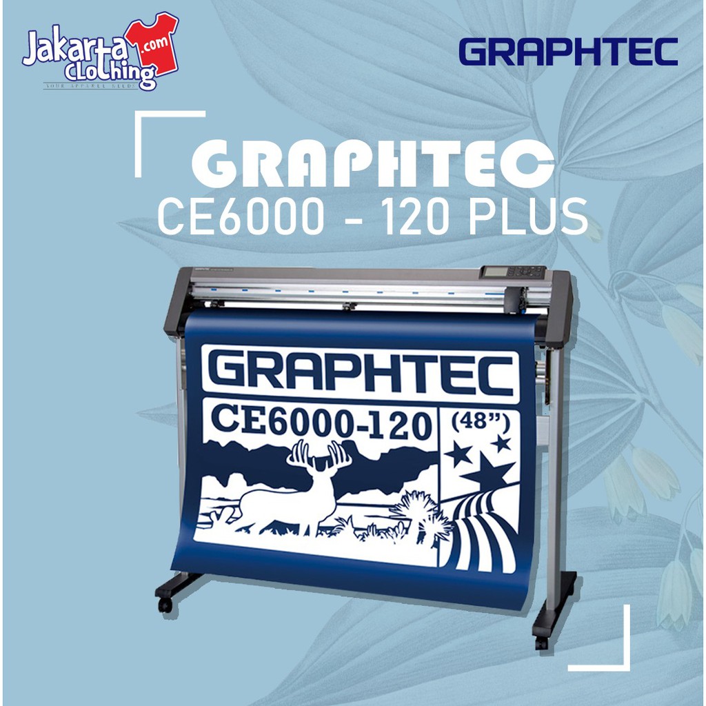 Jual Mesin Cutting Plotter Graphtec CE6000-120 Plus DAPAT FREE STAND ...