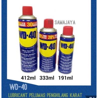Jual WD-40 /WD semprot BESAR 333ml / penghilang karat/ memperlancar ...