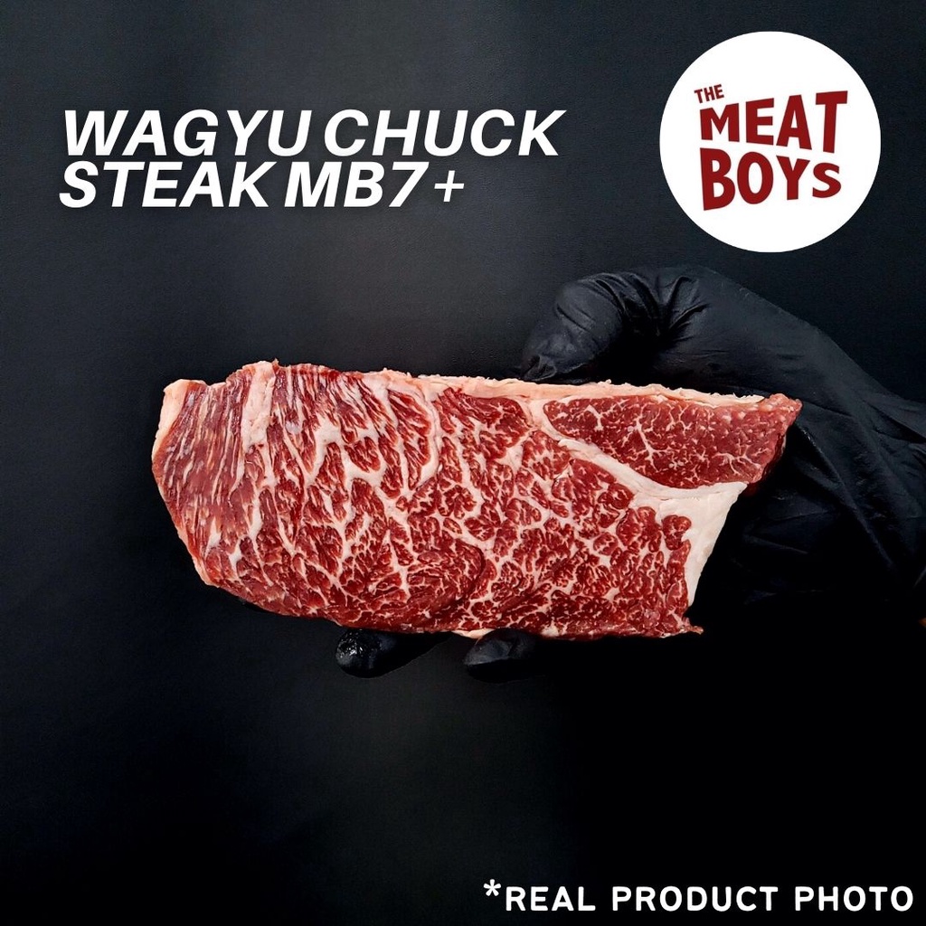 Jual CHUCK WAGYU STEAK MB7+ [300 GRAMS] Indonesia|Shopee Indonesia