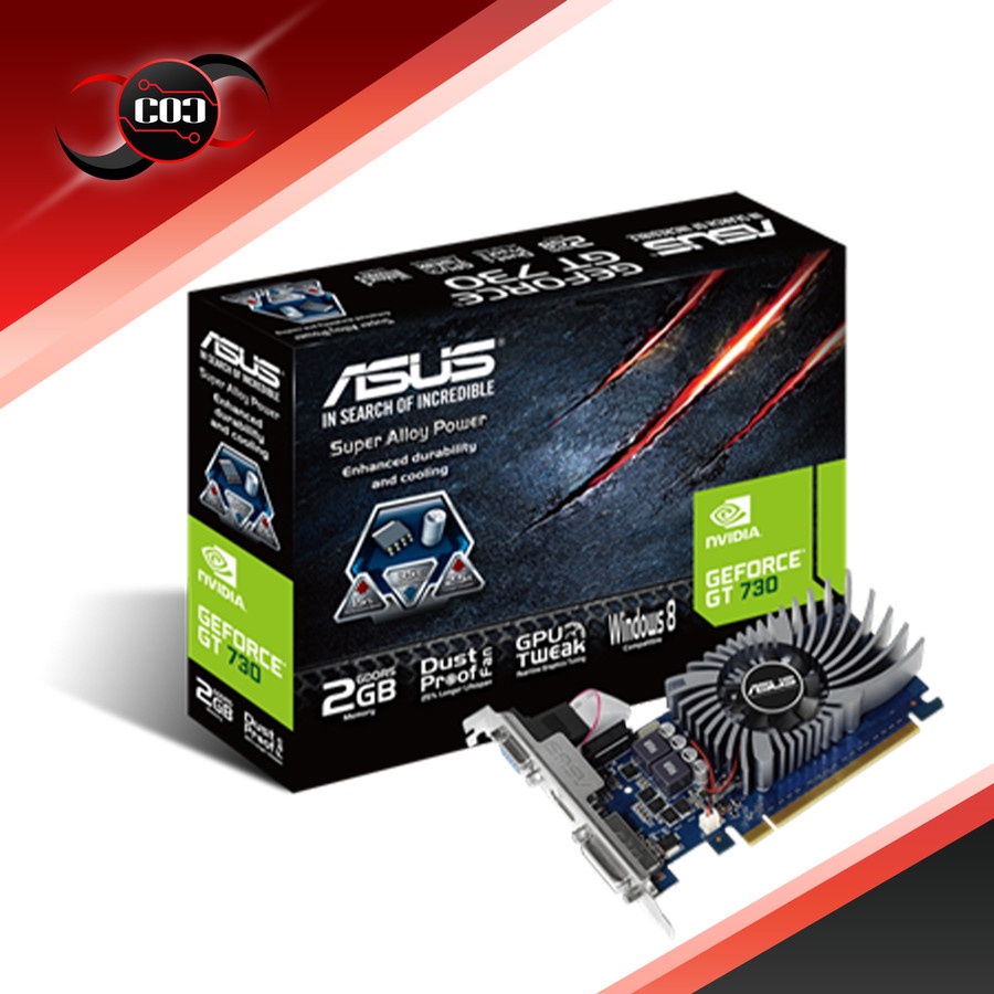 Jual Asus GeForce GT 730 2GB DDR5 64 Bit | Shopee Indonesia