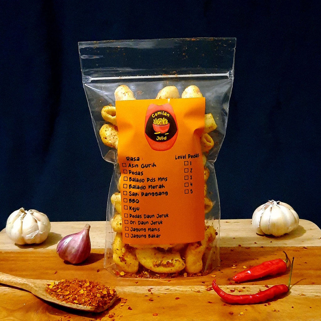 Jual Makaroni Besar 100 Gram / Makaroni Jumbo Pedas / Makaroni Rasa ...