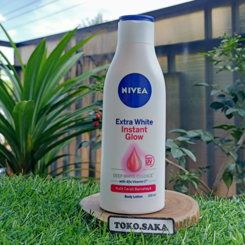 Jual Nivea Extra White Instant Glow 200ml Hand Body Lotion Shopee