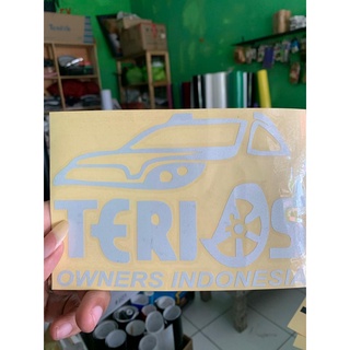 Jual STIKER CUTTING TERIOS OWNER INDONESIA CLUB MURAH | Shopee Indonesia