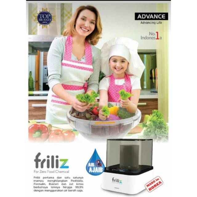 Jual ADVANCE PENCUCI BUAH DAN SAYUR FRILLIS | Shopee Indonesia