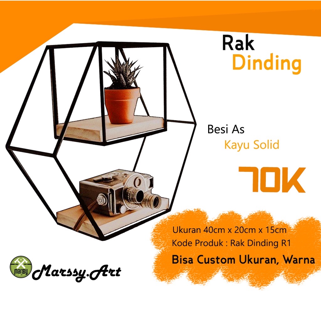 Jual Rak hexagonal besi, Rak dinding, Rak dinding besi, Rak besi susun ...