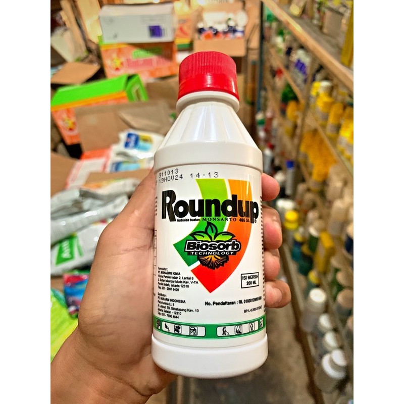 Jual Herbisida Roundup 200ml (semprot rumput) | Shopee Indonesia