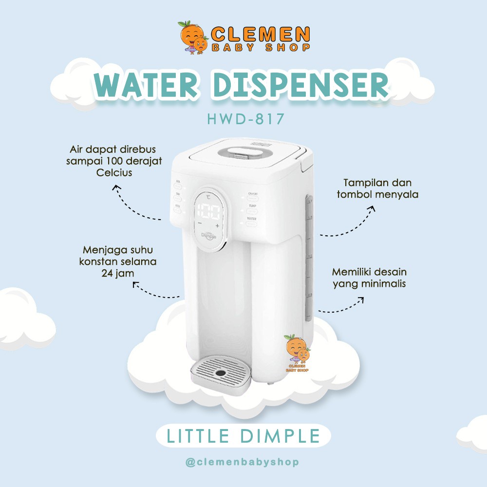 Jual Little Dimple Water Dispenser HWD -817 (1,7L) | Shopee Indonesia