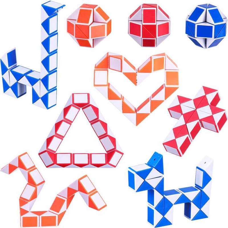 Jual Alat Permainan Edukatif rubik puzzle ular ajaib | Shopee Indonesia