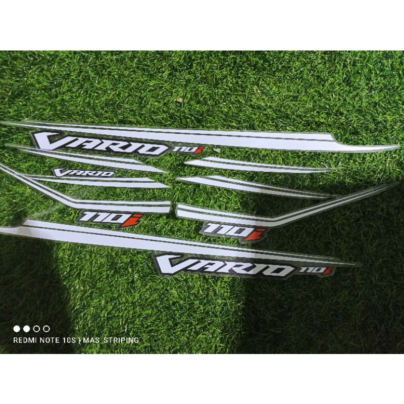 Jual striping vario 110 led/karbu list simpel transparan custame | Shopee Indonesia