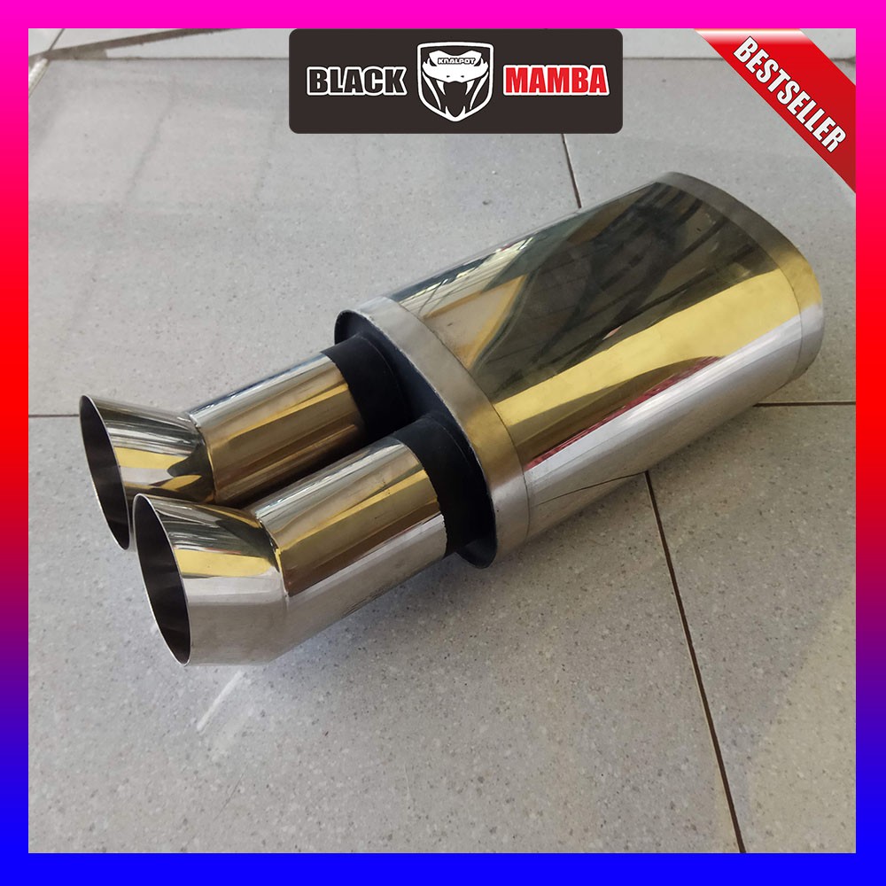 Jual Knalpot Mobil 5zigen Double Sebring Turbo Muffler Pajero Innova ...